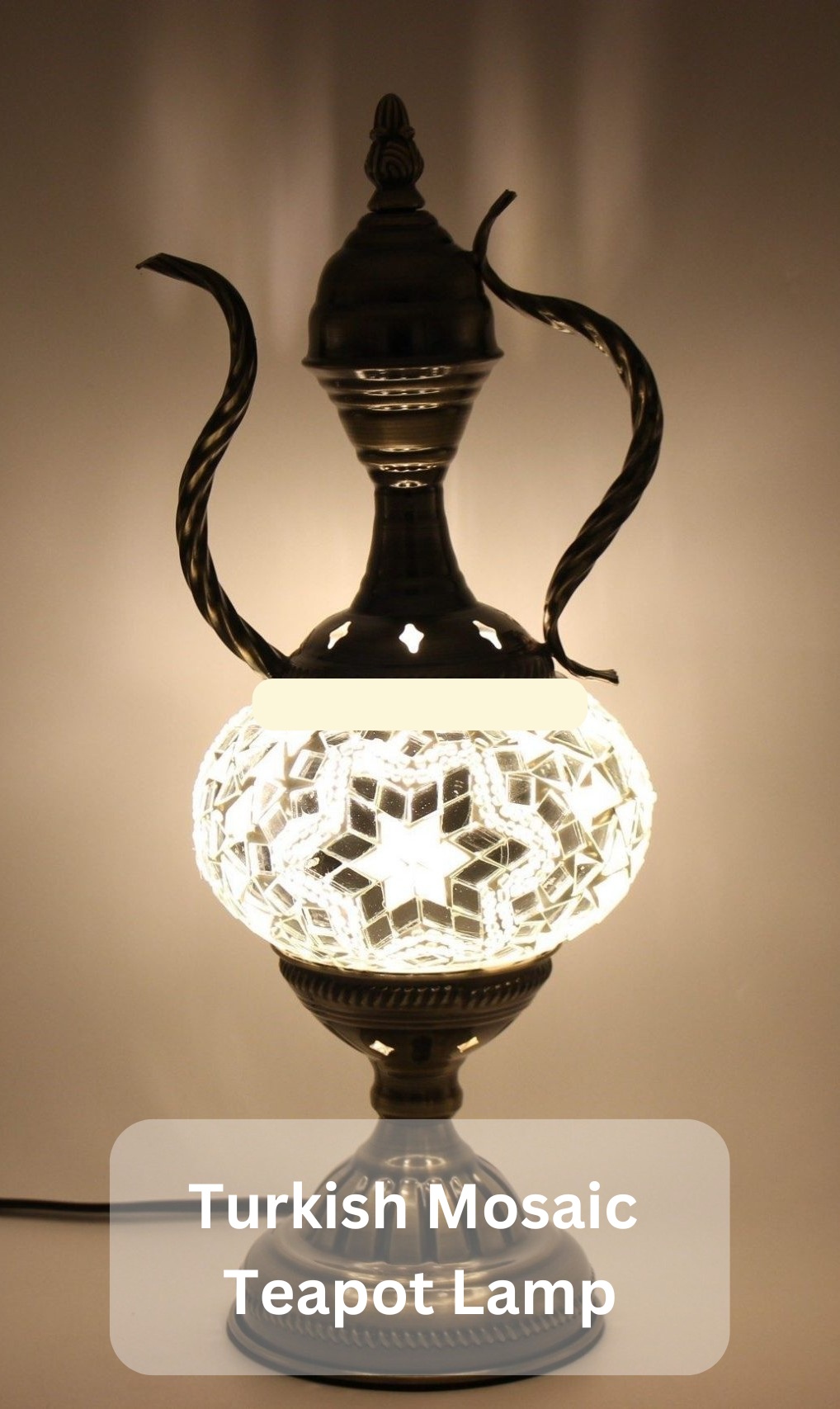 Make Your Own Turkish Lamp Classes - Nirvana