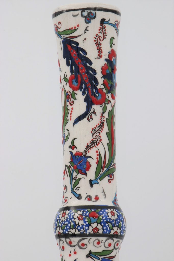 Absolutely Stunning 45 cm Hand Made Turkish Ceramic Tear Vase In Tulip ...