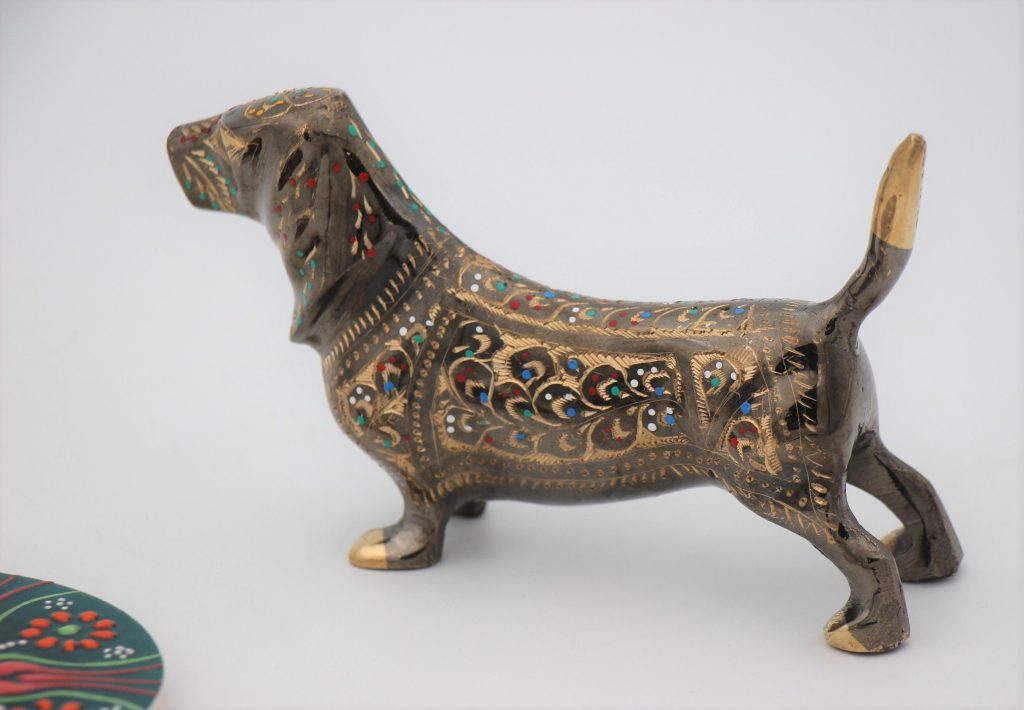 Hand Crafted, Brass Dog - Nirvana