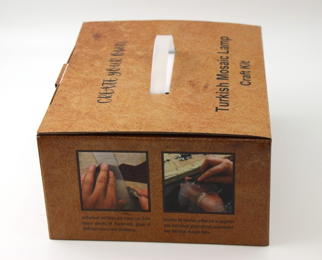 Make Your Own Turkish Table Lamp Kit Yellow Gold