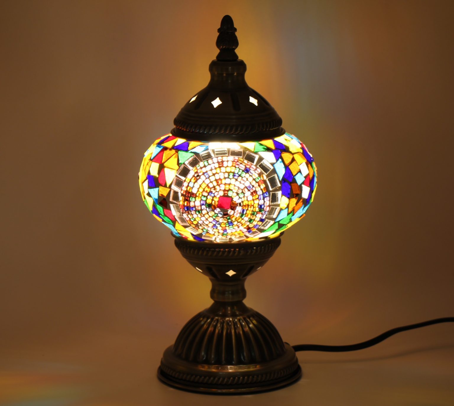 Make Your Own Turkish Table Lamp Kit Earth Blast - Nirvana Eastern Imports