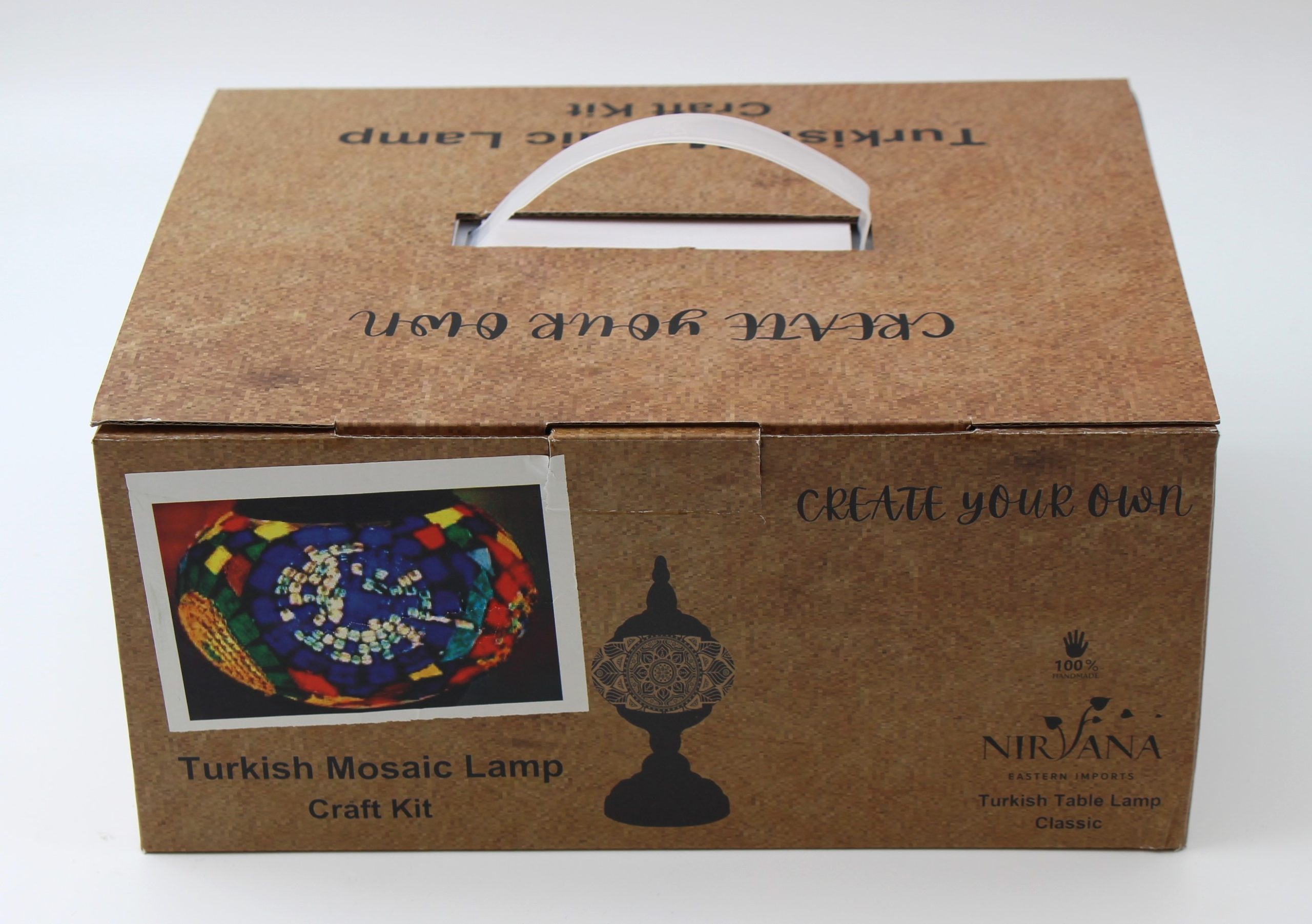 Make Your Own Turkish Table Lamp Kit Earth Blast - Nirvana Eastern Imports