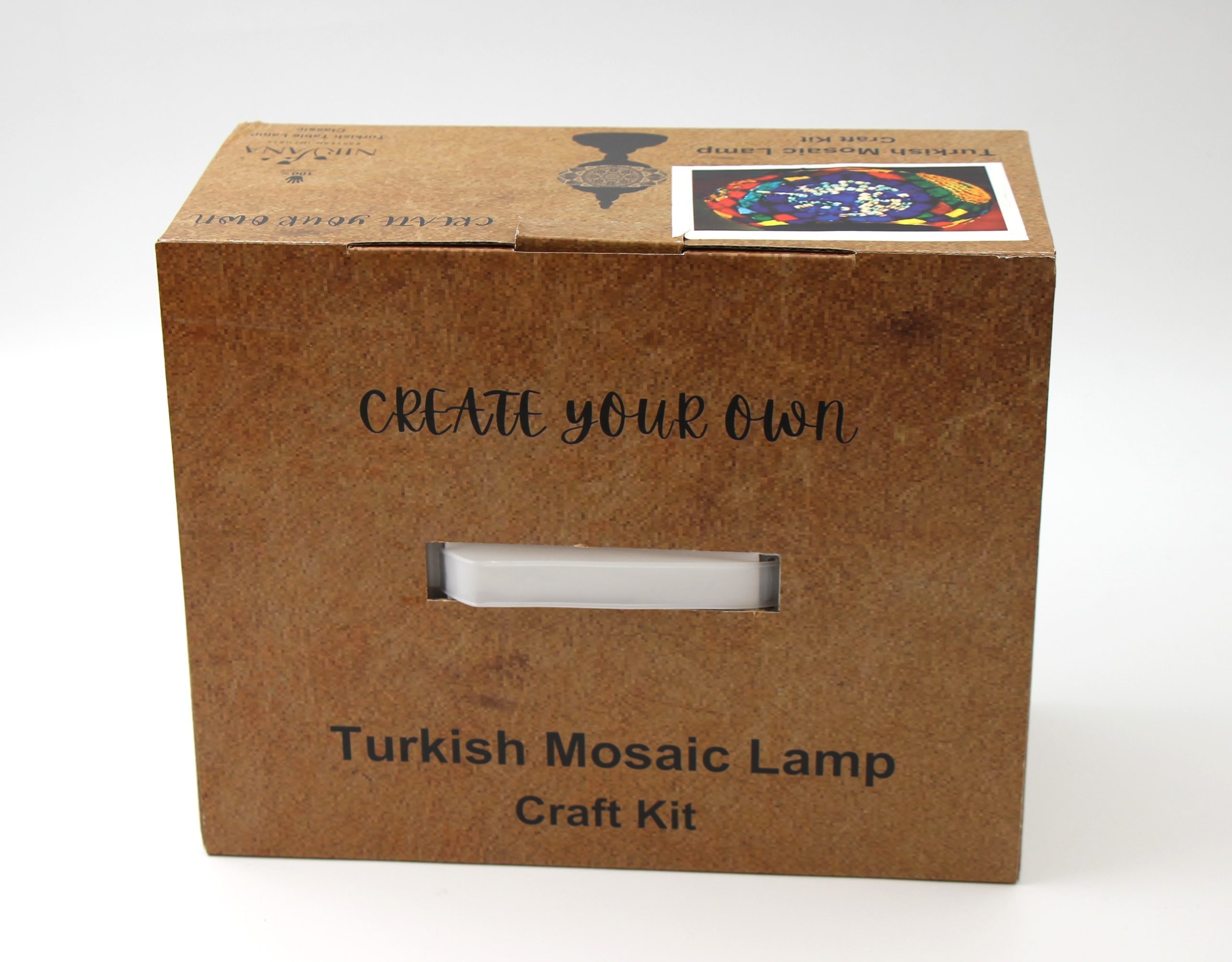 Make Your Own Turkish Table Lamp Kit Earth Blast - Nirvana Eastern Imports
