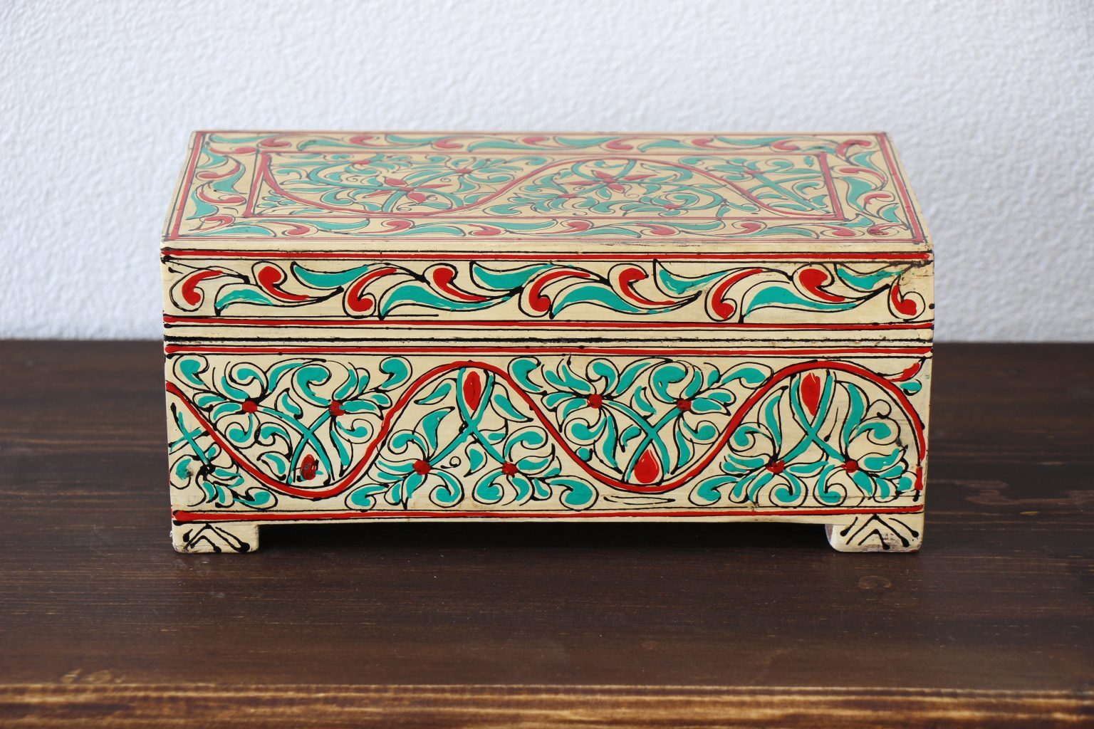 Hand Painted Wooden Trinket Boxes - Nirvana