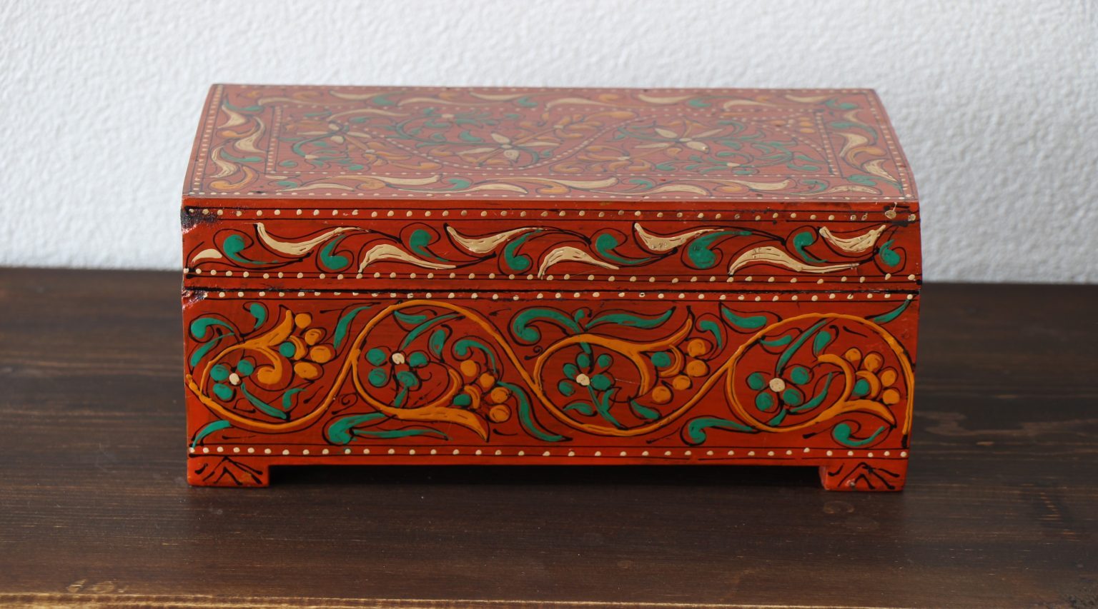 Hand Painted Wooden Trinket Boxes - Nirvana