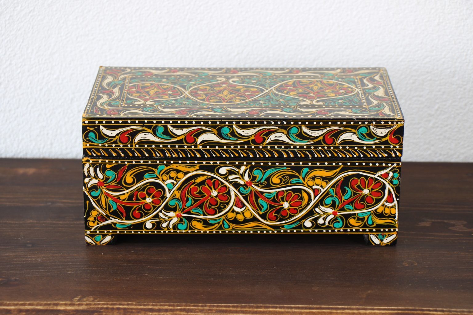 Hand Painted Wooden Trinket Boxes - Nirvana