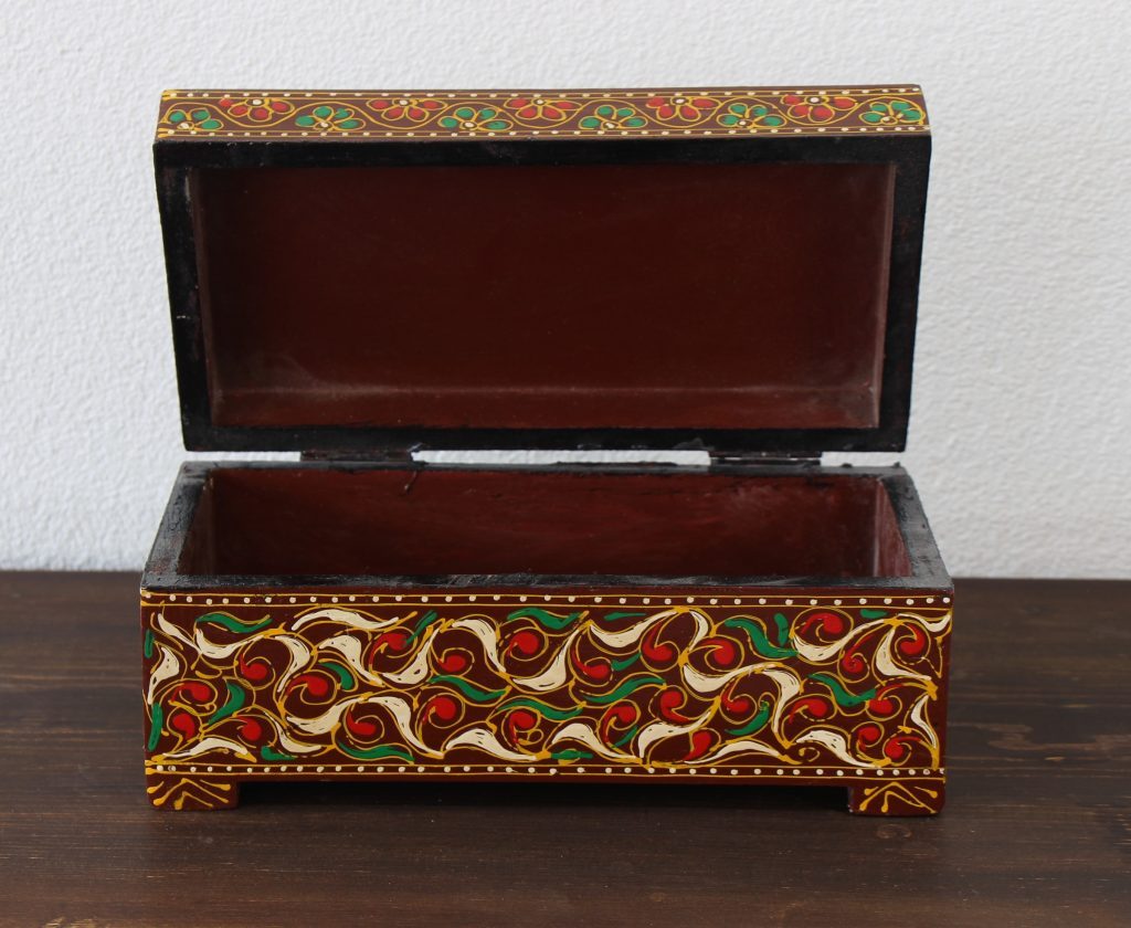 Hand Painted Wooden Trinket Boxes - Nirvana