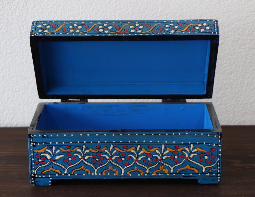 Hand Painted Wooden Trinket Boxes - Nirvana