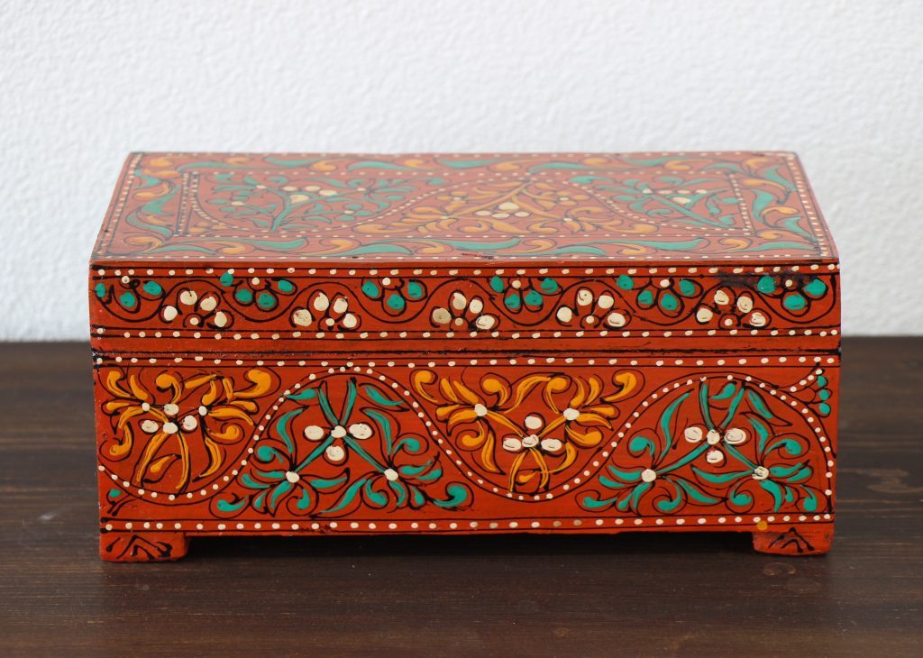 Hand Painted Wooden Trinket Boxes - Nirvana