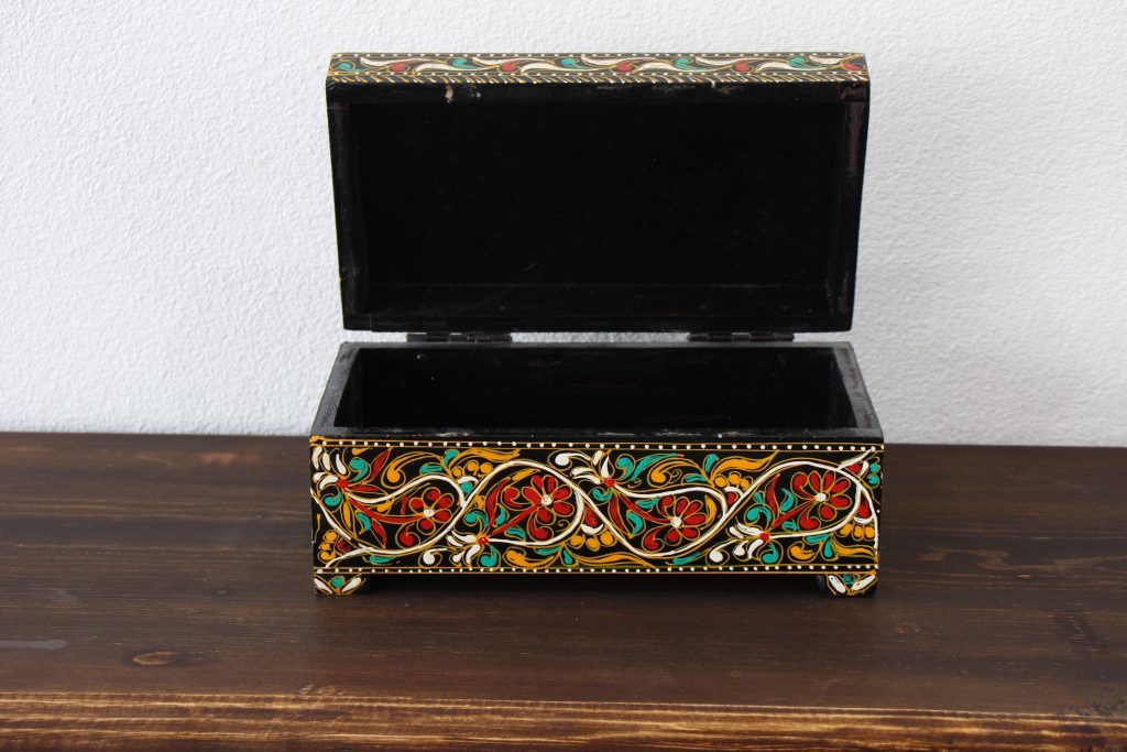 Hand Painted Wooden Trinket Boxes - Nirvana
